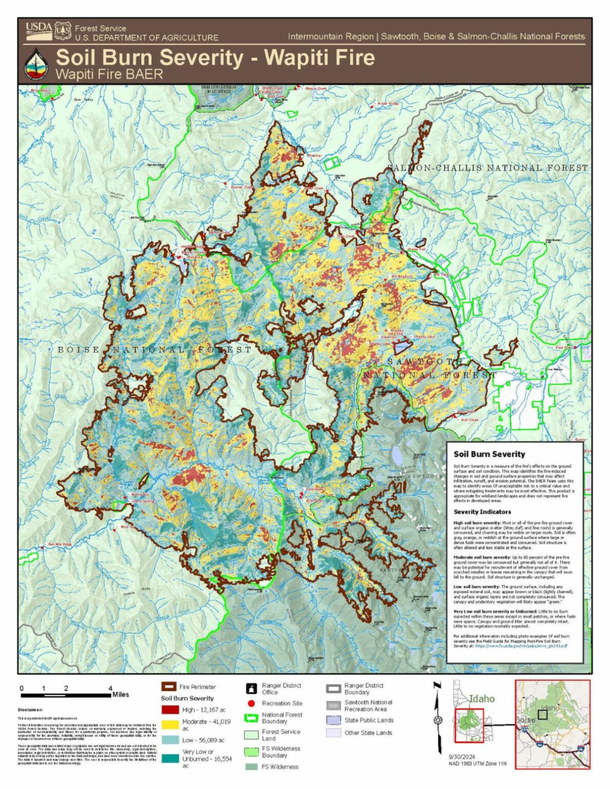 Current Wildfire Info - Sawtooth Wildland Fire Collab
